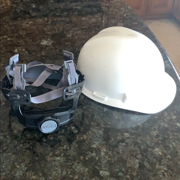 msa | Accessories | Safety Osha Approved Construction Hard Hat Helmet ...